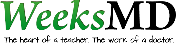 WeeksMD - The blog of Dr. Bradford S. Weeks M.D.